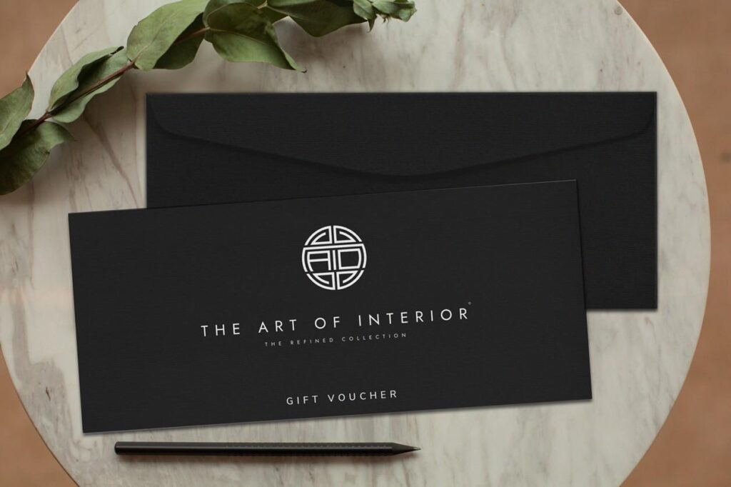 Give a gift voucher to your friends or family | The Art of Interior