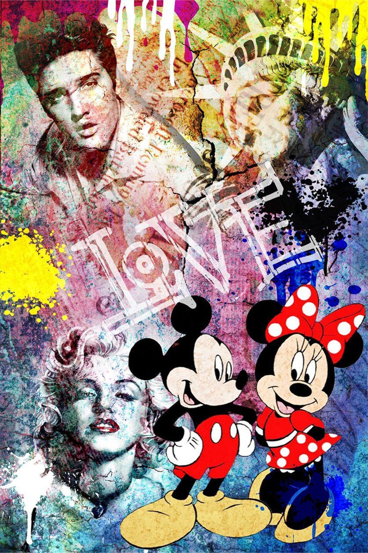 Pop Art Mickey Mouse