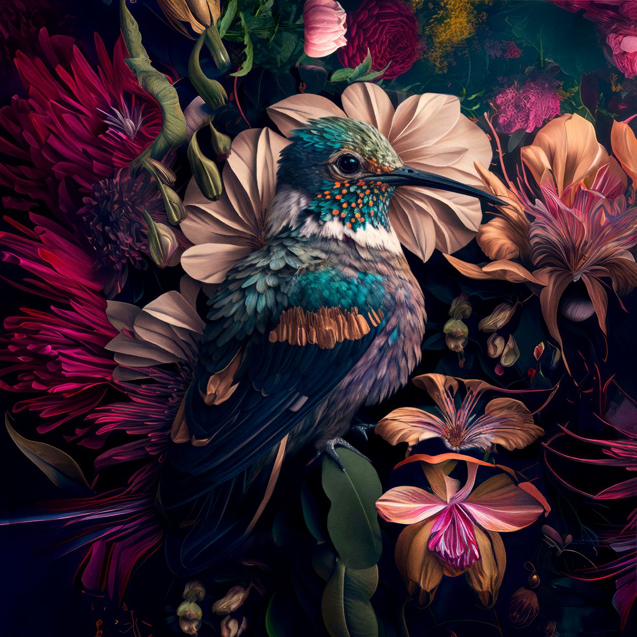 Want to buy a Plexiglass painting the hummingbird? | The Art of Interior