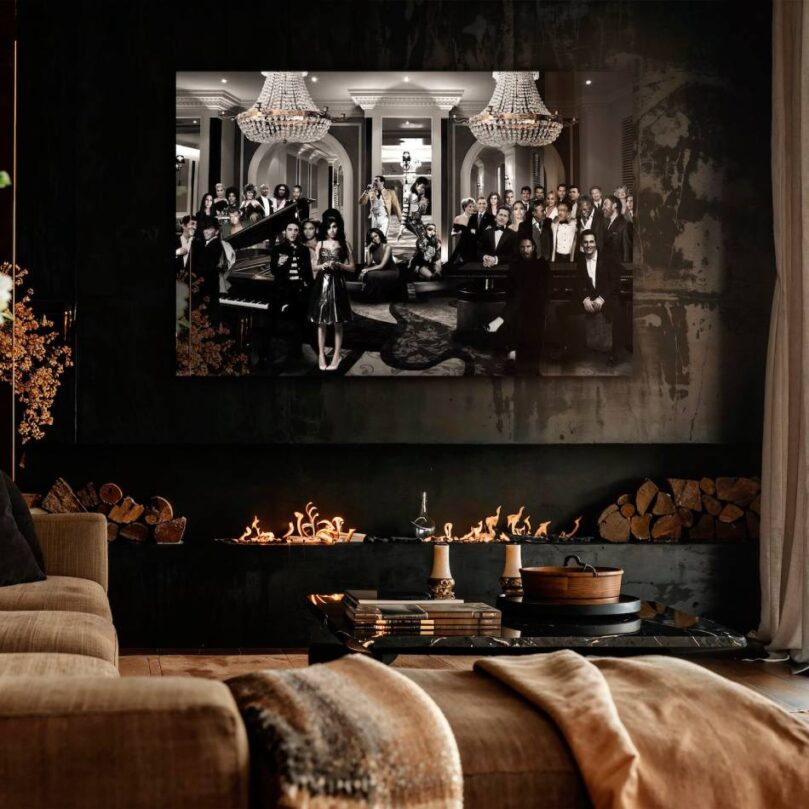 Wall art celebrities | Celebrity Hallway
