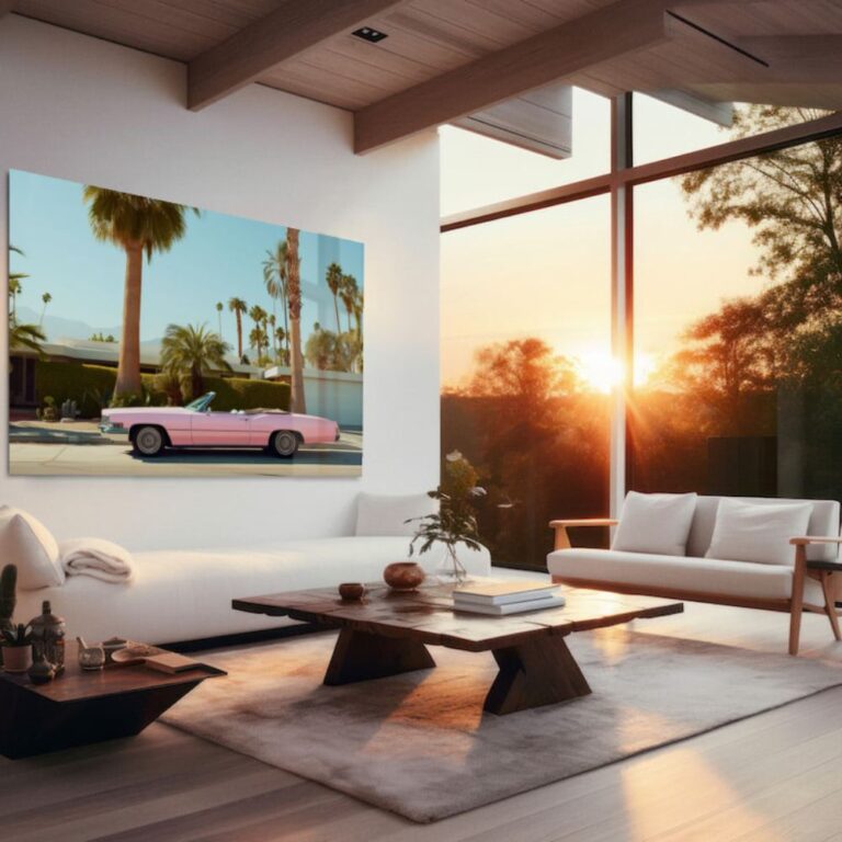 Retro wall art van Miami | Retro Miami